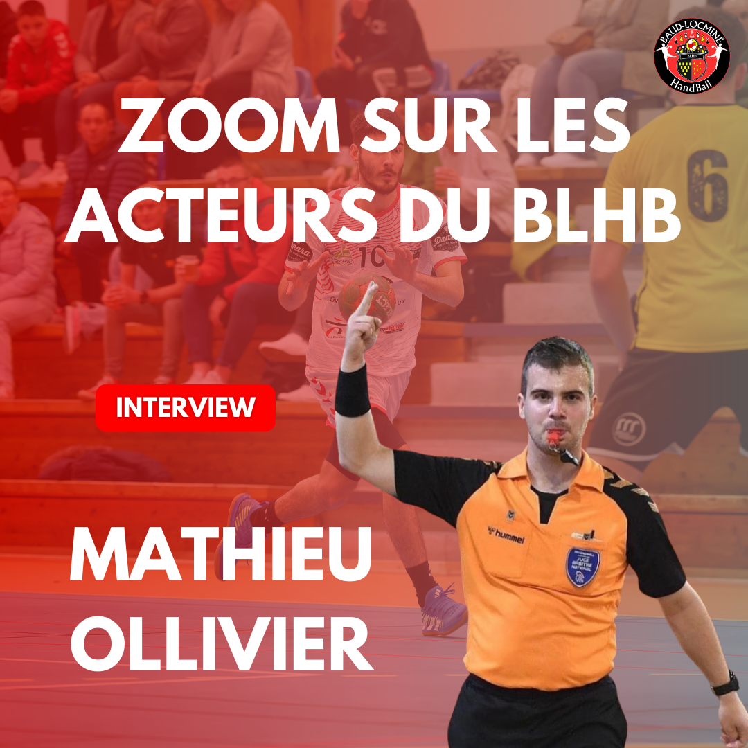Interview Mathieu Ollivier - Baud Locminé Handball